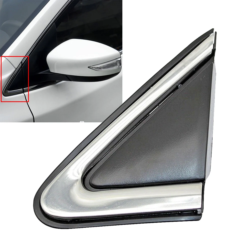 Car-Front-Left-Rearview-Wing-Door-Side-Mirror-Corner-Triangle-Molding ...