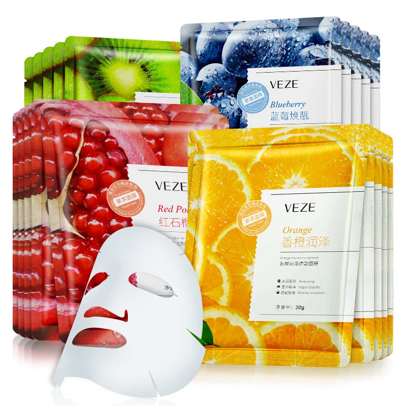 VENZEN-Masque-facial-aux-fruits-frais-soin-de-la-peau-hydratant ...
