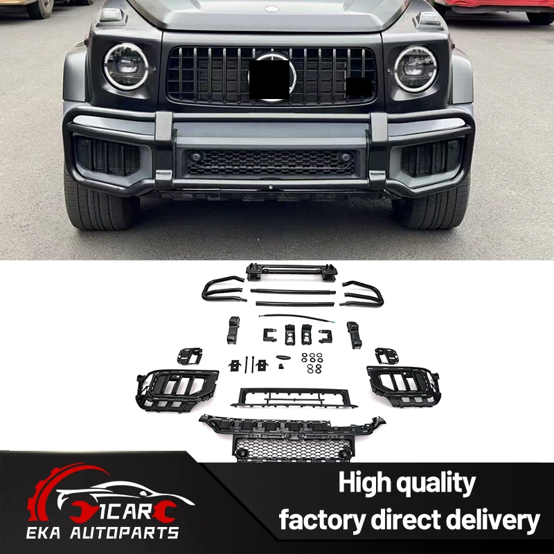 For Benz G-Class W465 G63 1:1 Front Guard W465 Amg Stainless Front ...