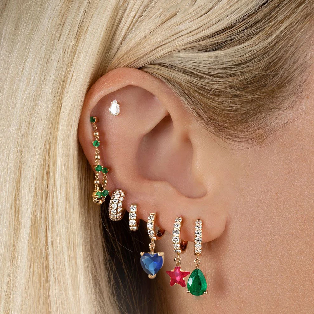 Trendy-Heart-Water-Drop-Star-Hoop-Earrings-for-Women-Bohemian-Piercing ...