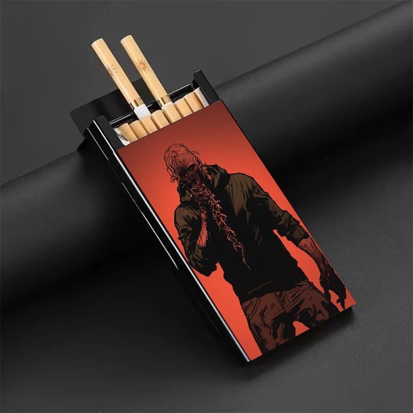 Horror-Thriller-Theme-Men-s-Metal-Cigarette-Box-Suitable-for-Storing ...