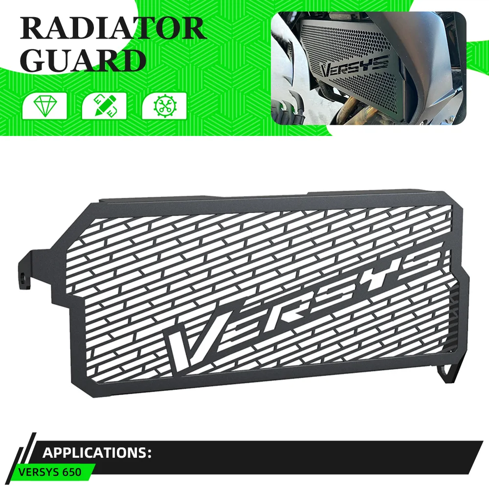VERSYS-650-2023-Motorcycle-Radiator-Guard-Grille-Cover-Protection-For ...