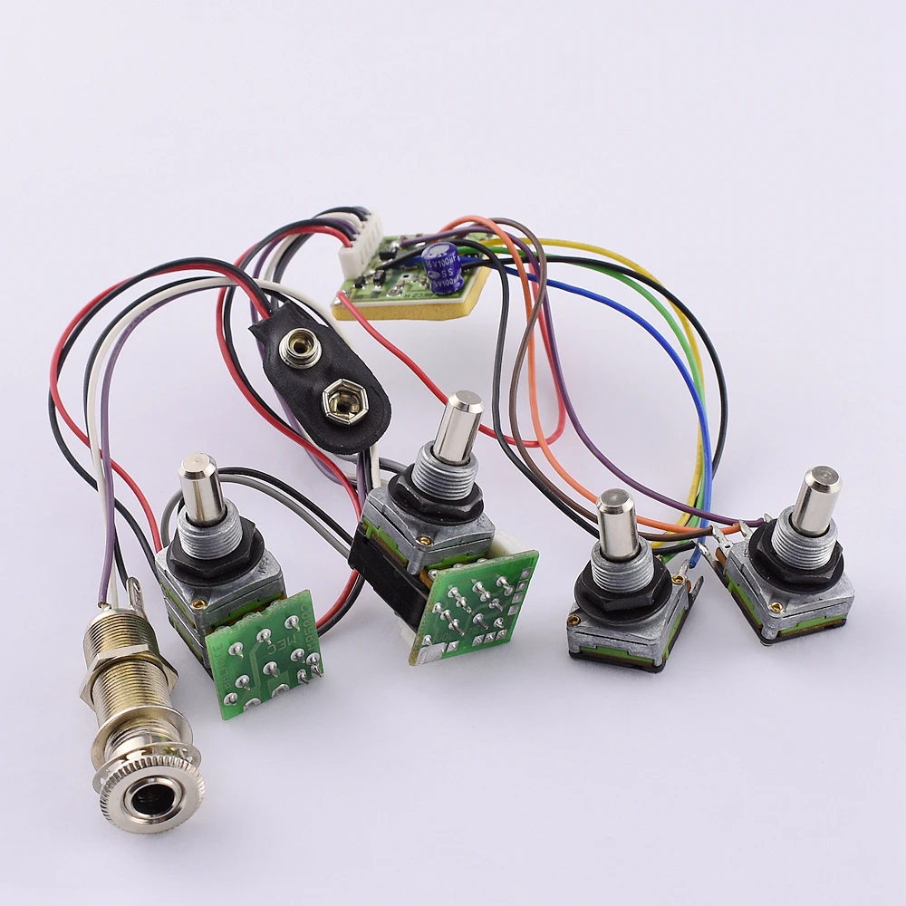 Genuine-Alemanha-MEC-Active-2-Band-EQ-Preamp-Circuit-para-Bass-Pickup ...