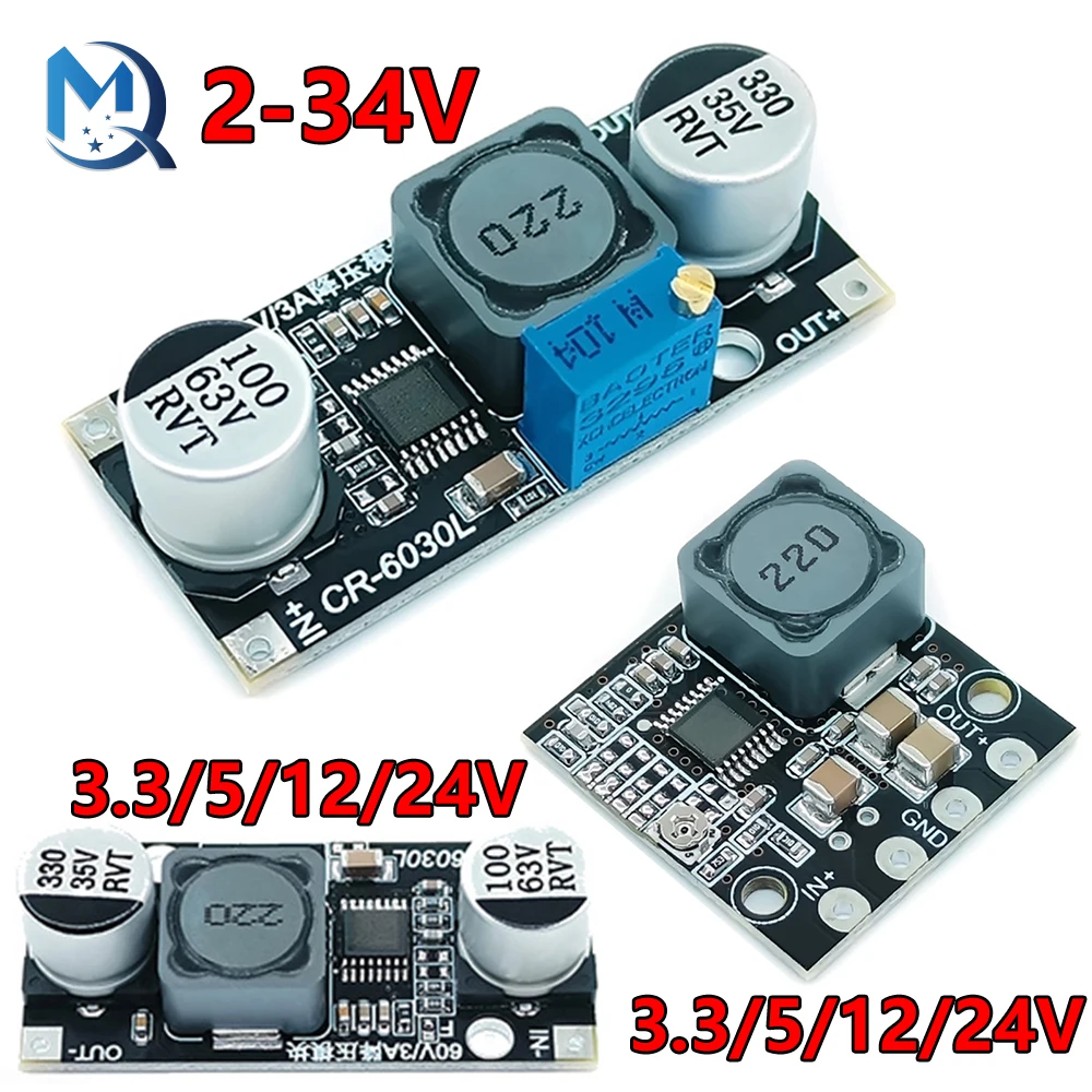 LM2596 Step-down Module DC Buck Converter Module Voltage Regulator DC ...