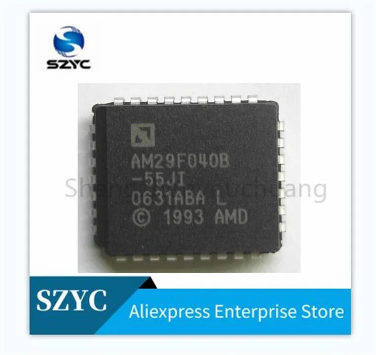1Pcs 100% New AM29F040B 70JC PLCC 32 AM29F040B 70 PLCC32 29F040B 70JC ...