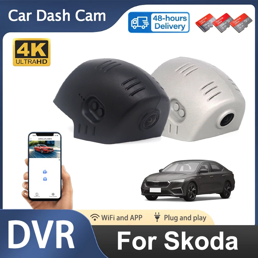 4K-Wifi-3840-2160-Car-DVR-Dash-Cam-Camera-Video-Recorder-for-Skoda ...