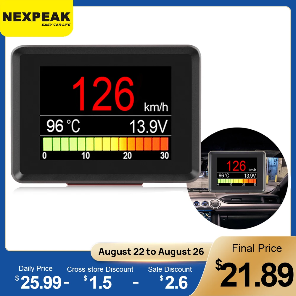 Automobile On-board Computer Obd2 A203 Car Digital Obd 2 Computer ...