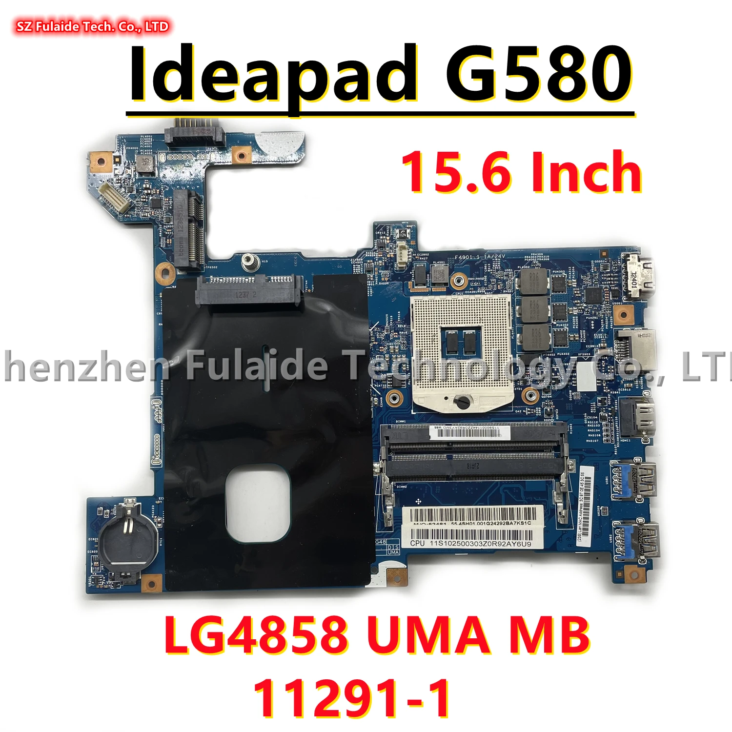 LG4858 UMA MB 11291-1 48.4SG15.011 For lenovo Ideapad G580 15.6 Inch ...