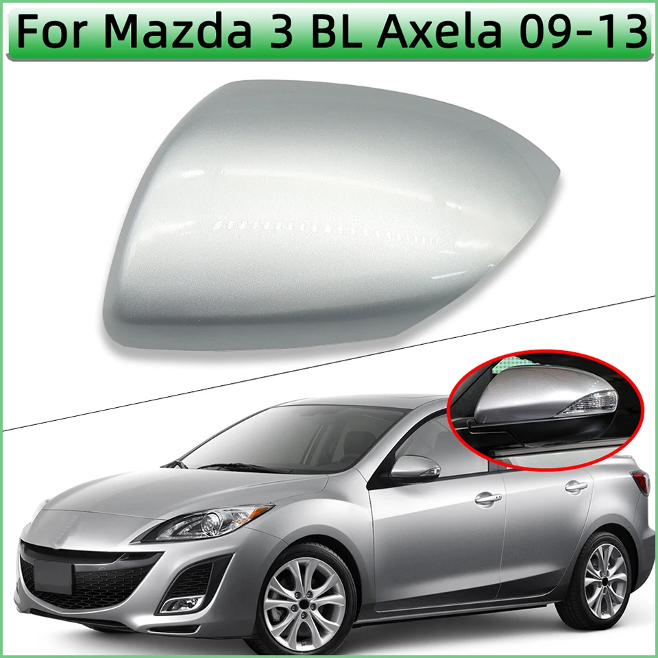 For-Mazda-3-Axela-BL-2009-2010-2011-2012-2013-Rearview-Mirror-Cover ...