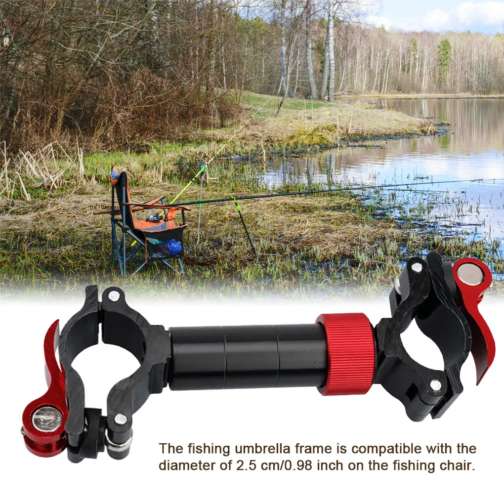 Fishing-Chair-Umbrella-Holder-Aluminum-Alloy-Rotatable-Adjustable-Mount ...