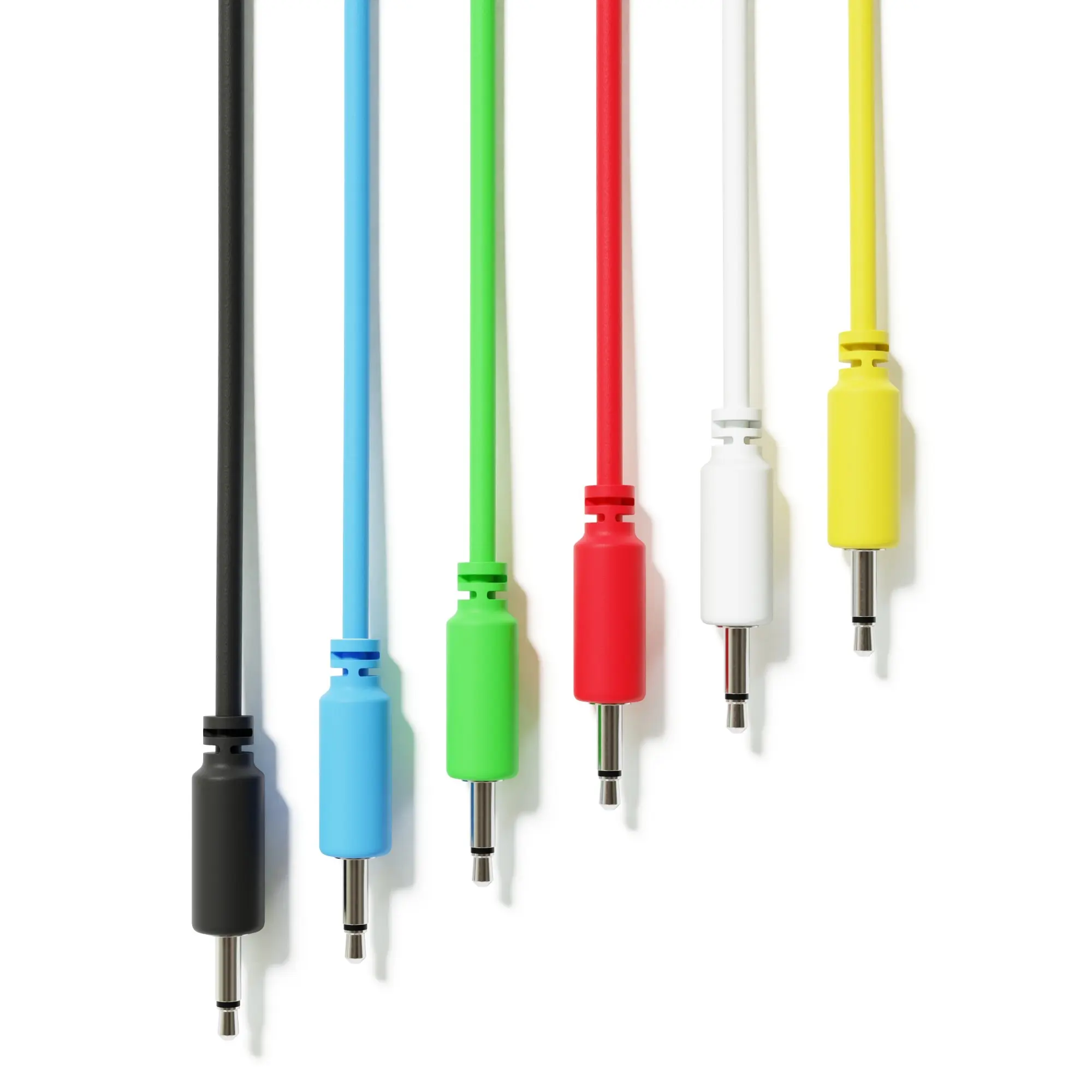 Mono Modular Cables - Ts 3.5mm 1/8 Inch - Patch Synth Synthesizer ...