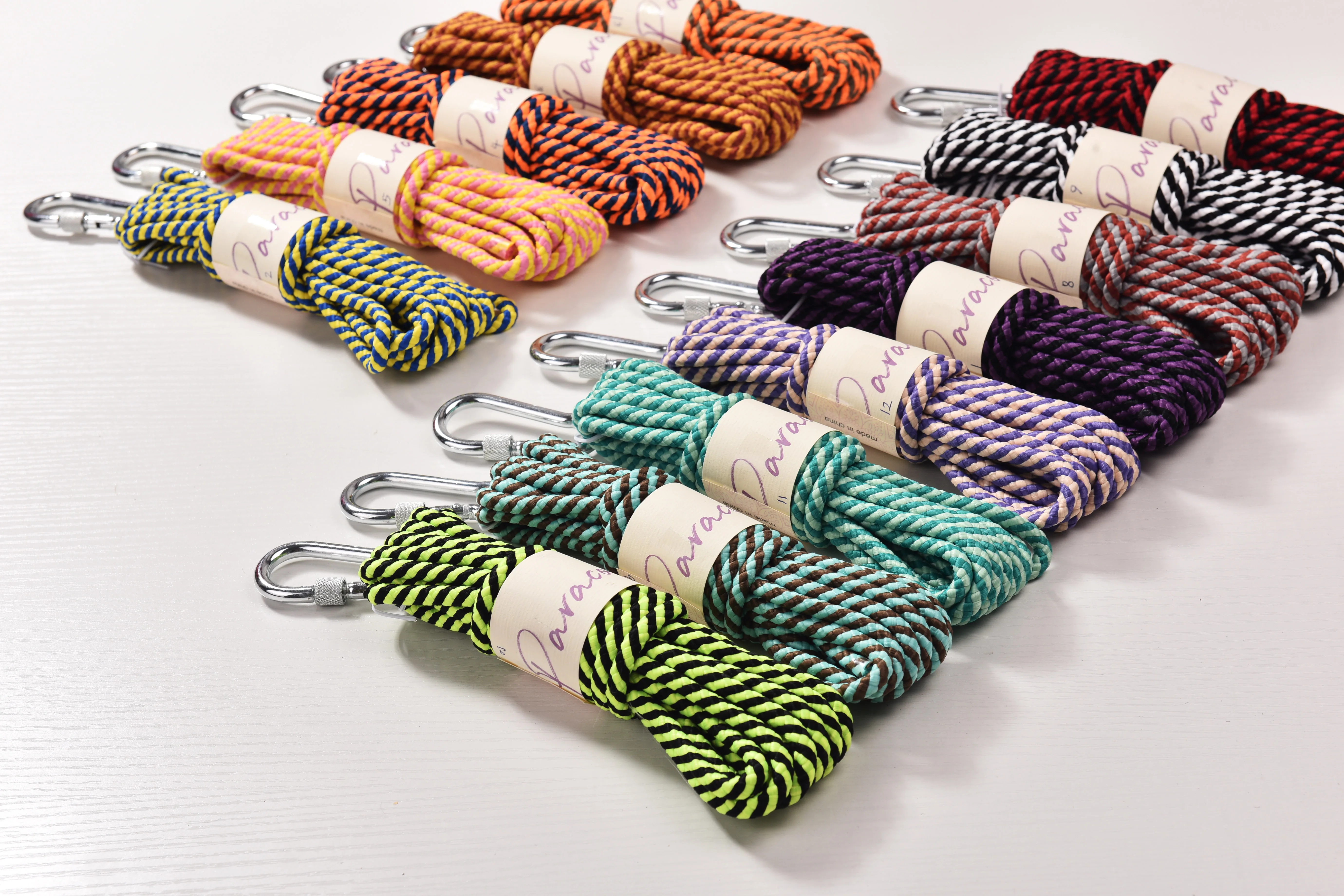 6mm ZEBRA Polyester Braid Rope with Metal Clip 5meters Outdoor cord ...
