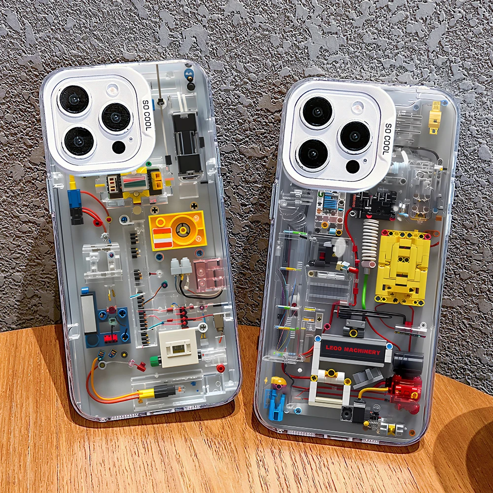 Circuit Board L-Legoes Phone Case for Oppo A78 A74 A60 A58 A57 A38 A17 ...