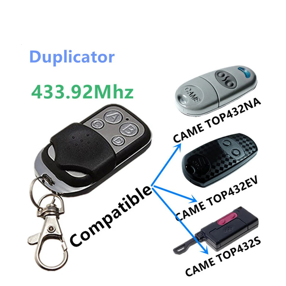 Copy-CAME-433-92Mhz-Universal-Remote-Control-TOP432NA-Duplicator-Garage ...