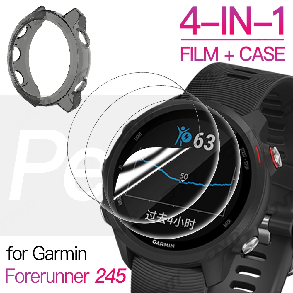 4-IN-1-Case-Screen-Protector-for-Garmin-Forerunner-965-265-265S-245 ...