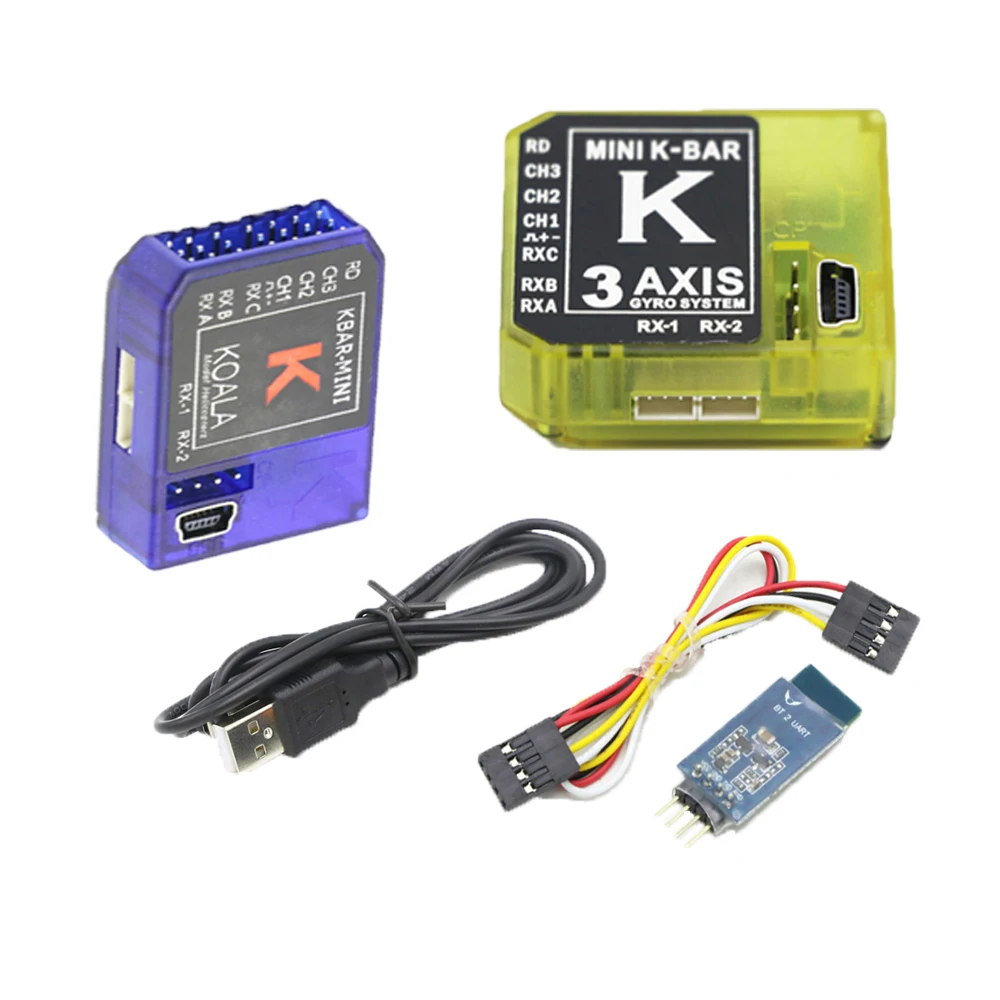 MINI-K-BAR-KBAR-Gyro-K8-three-axis-gyroscope-3-Axis-Gyro-Flybarless-For ...