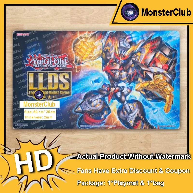 YuGiOh Playmat Ryzeal Detonator TCG CCG Mat Board Game Duel Pad Trading ...