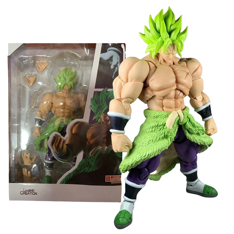 Dragão Bal Z Broly Sh Figuarts Brinquedos Anime Action Figure Manga ...