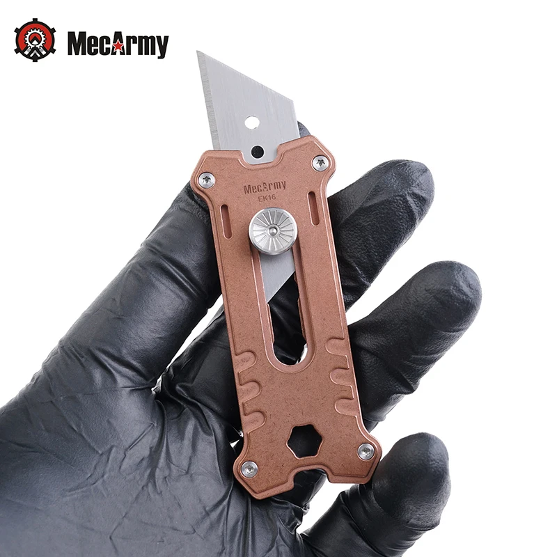 MecArmy-EK16-Copper-Utility-Knife-Multifunctional-Pocket-Utility-Knife ...