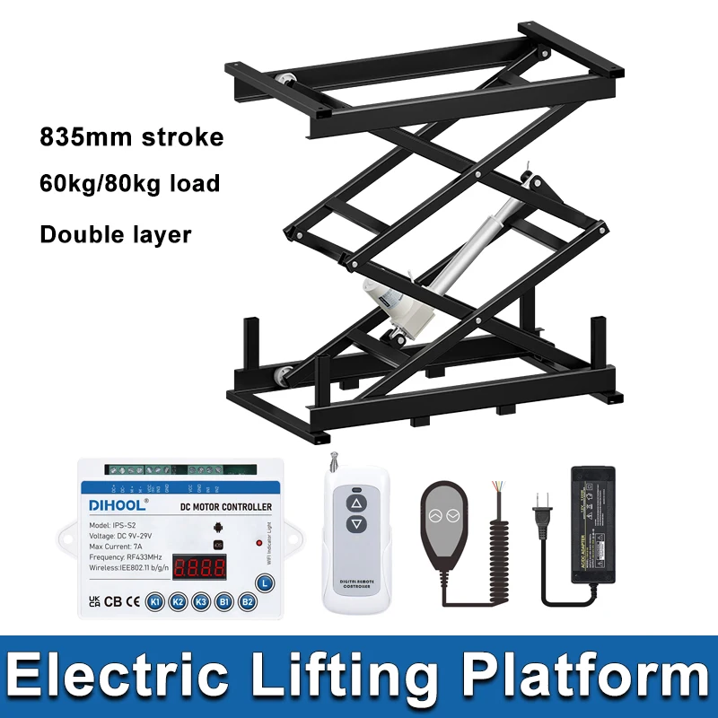 1005mm-Stroke-Electric-Lifting-Platform-with-App-Controller-Double ...