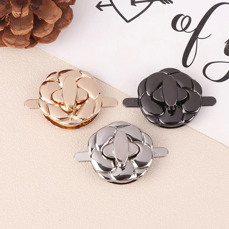 1Pc-Flower-Shape-Metal-Locks-Bag-Clasp-Catch-Buckles-For-Handbags-Purse ...