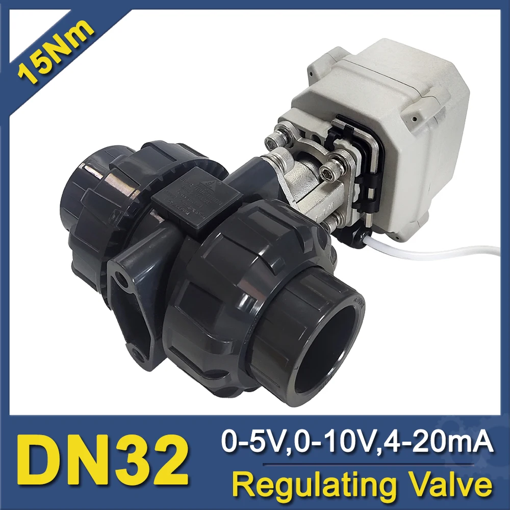 Proportional-Valve-DN32-U-PVC-material-11-4-Modulating-Valve-0-5V-0-10V ...