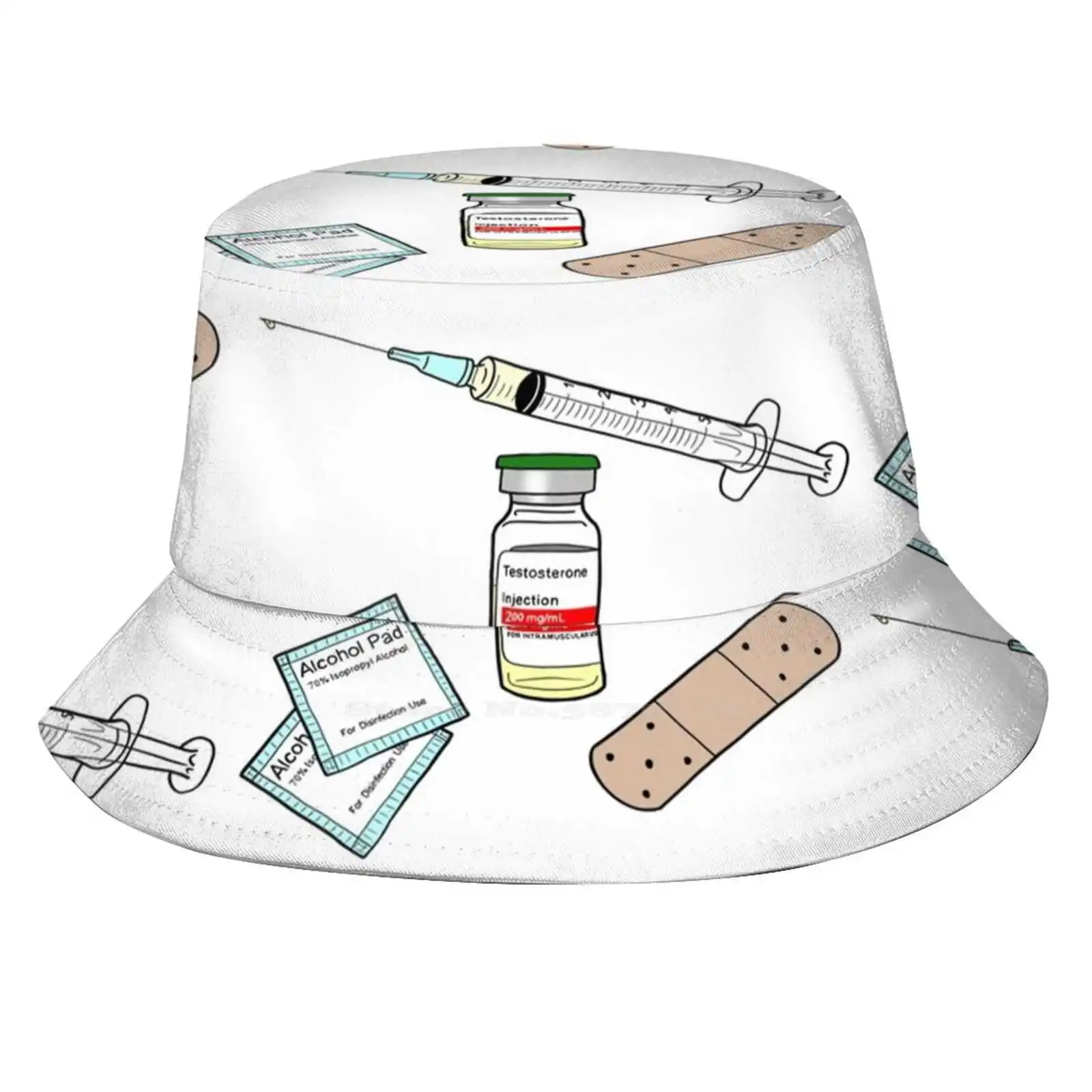 Trans ( Formation ) Pattern Hats Outdoor Hat Sun Cap Testosterone Hrt ...