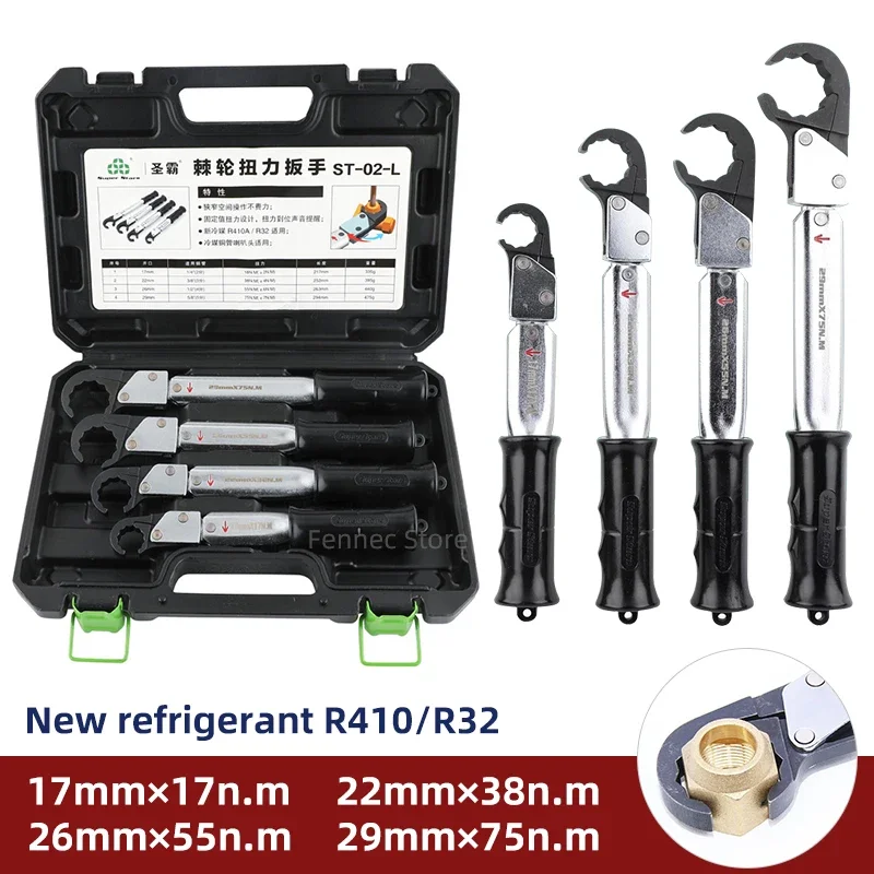 ST-02L-Ratchet-Torque-Wrench-Tools-Set-High-Precision-Open-End-Wrench ...