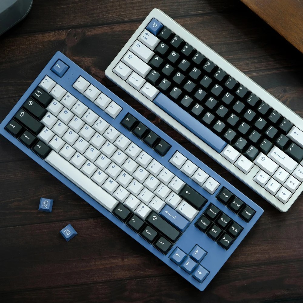 253 Keys GMK Arctic Keycaps Cherry Profile ABS Double Shot Keycap For ...