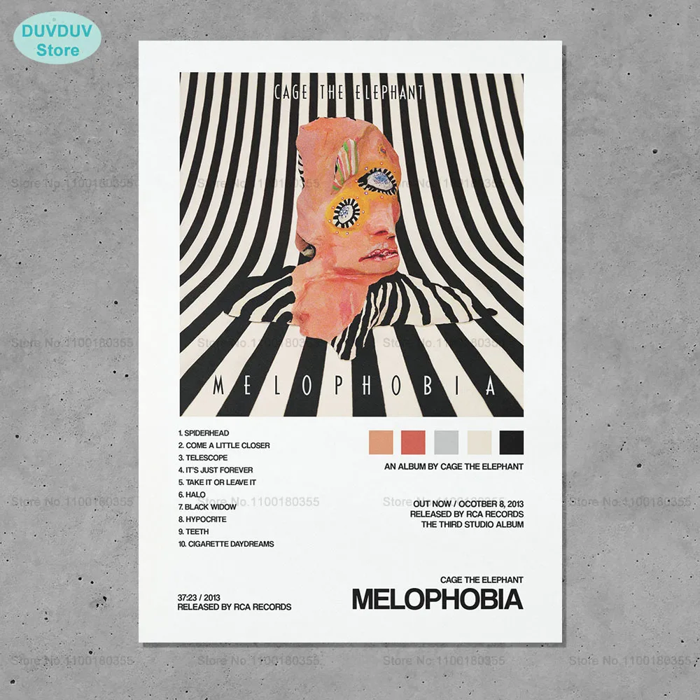 Cage The Elephant Melophobia Album Cover