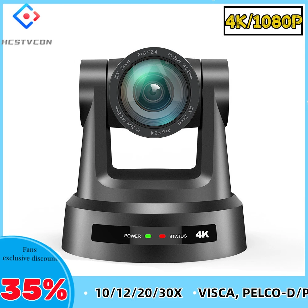 4k/1080p 60fps Video Conference Camera Ptz Hdmi Sdi Lan Cvbs Usb 10/12 ...