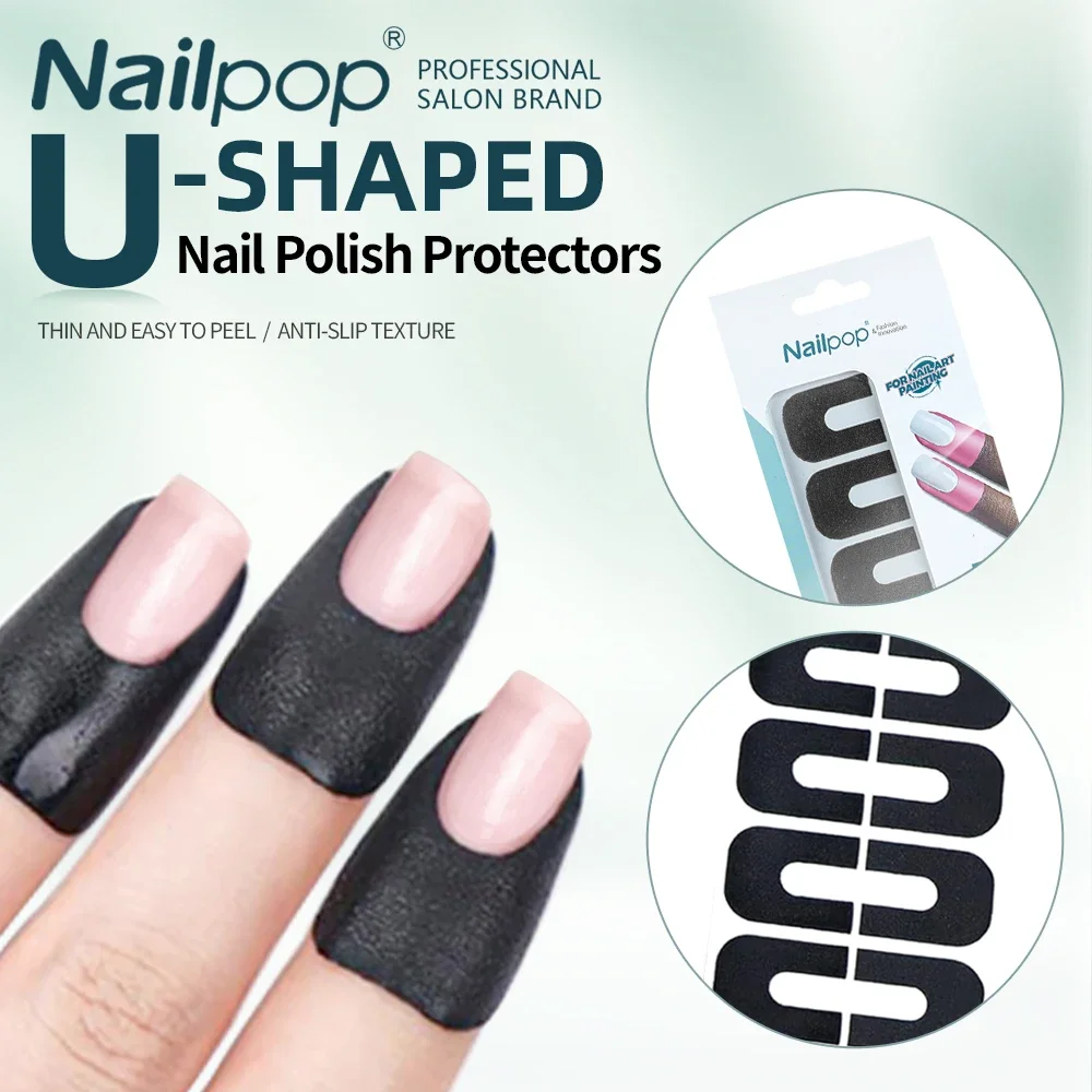 NAILPOP-5-sheets-50pcs-Nail-Polish-Protector-for-Fingers-Cuticle ...