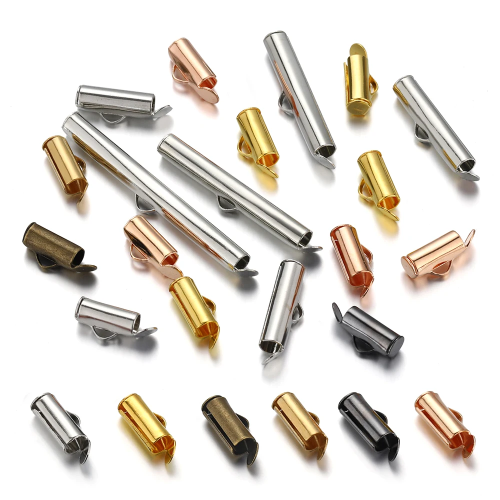 50Pcs-lot-Round-Tubes-Crimp-End-Caps-Bead-Slider-Clasp-Buckles-Tubes ...