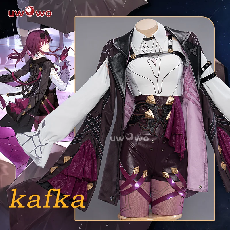 UWOWO Cosplay Kafka Honkai: Star Rail Kafka Cosplay Costume スターレイル Honkai Impact Cosplay Role ...