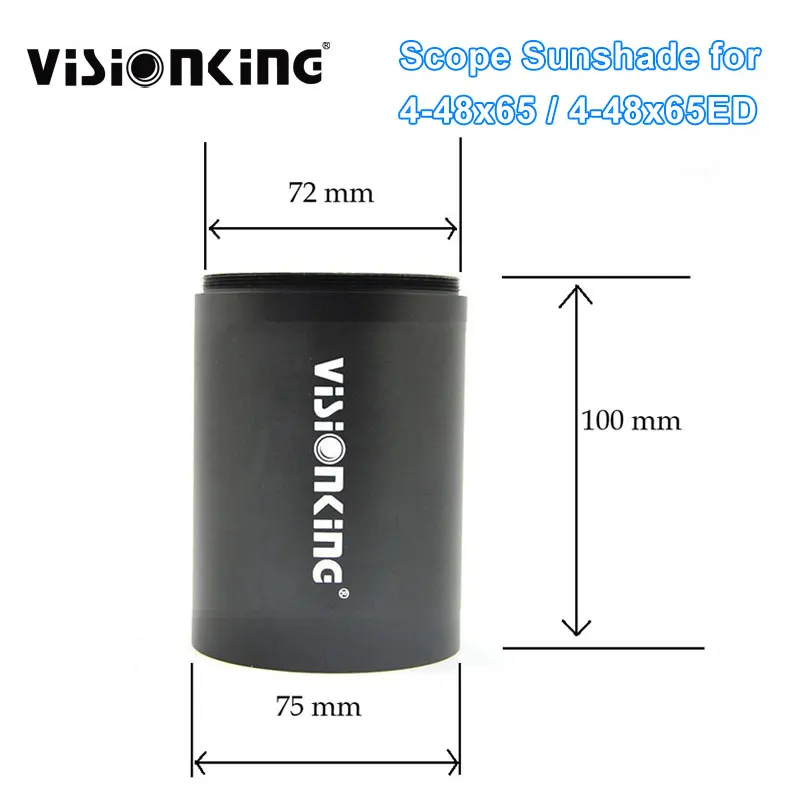 Visionking Metal Tactial Scope Sunshade Tube Shade for Rifle scope with ...