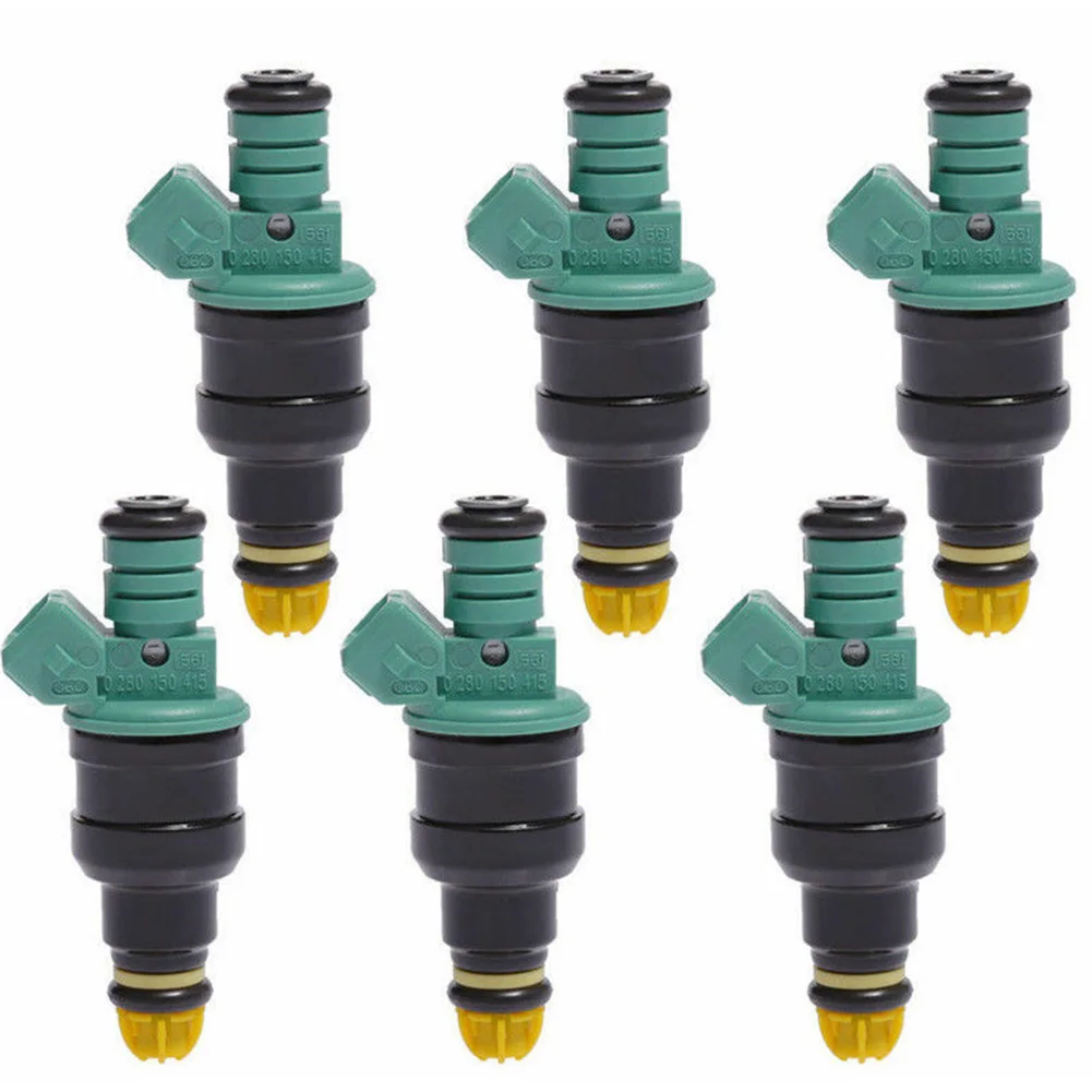 6*oem Bosch Fuel Injector 0280150415 Fj292 852-12119 For 91-99 Bmw 525i ...