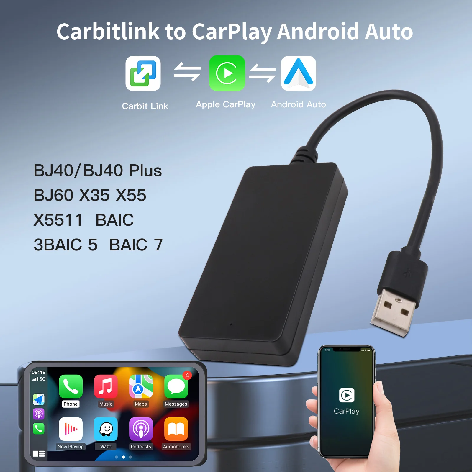 Carbit-Link-filaire-Smart-connexion-facile-CarPlay-sans-fil-adaptateur ...