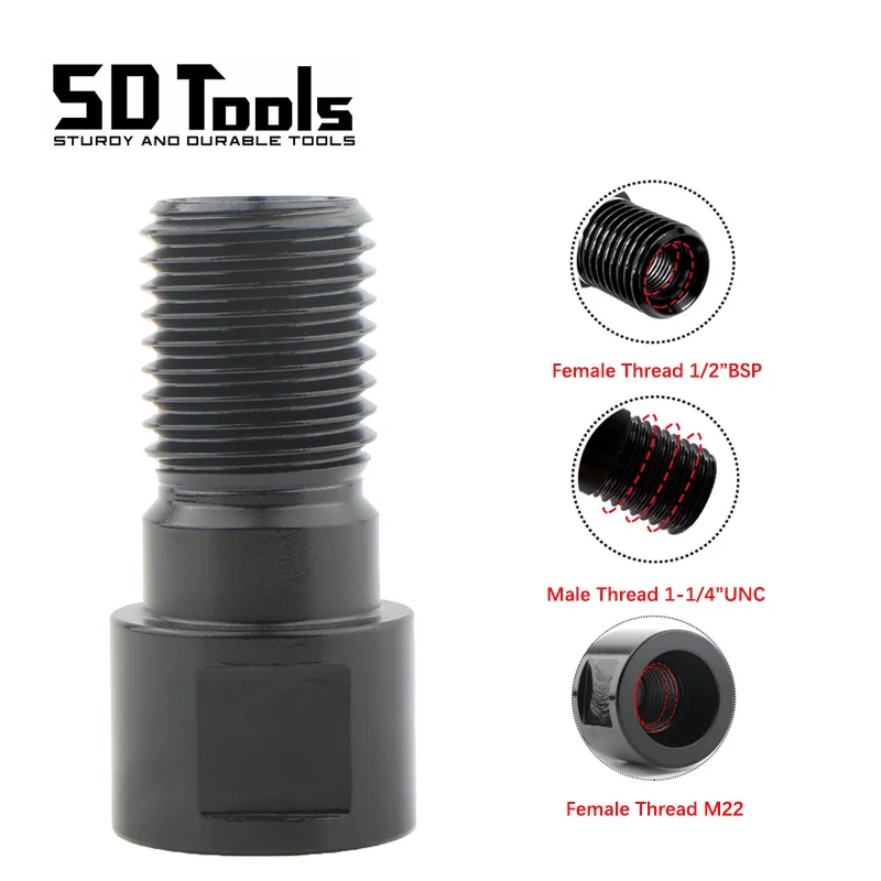 M22-Female-Thread-To-1-1-4-Male-Thread-Adapter-For-Diamond-DrillCore ...