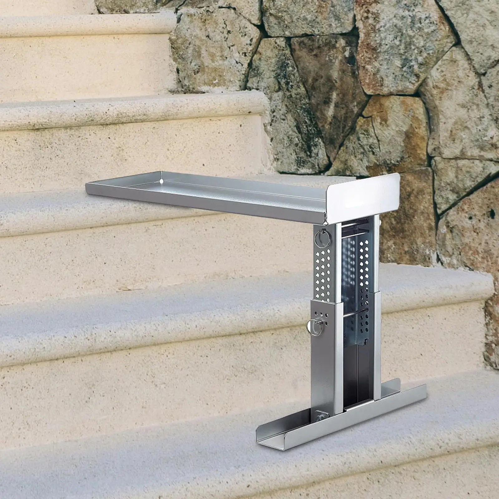Ladder-Leveler-Steel-Adjustable-Height-Ladder-Stabilizer-for-Stairs-for ...