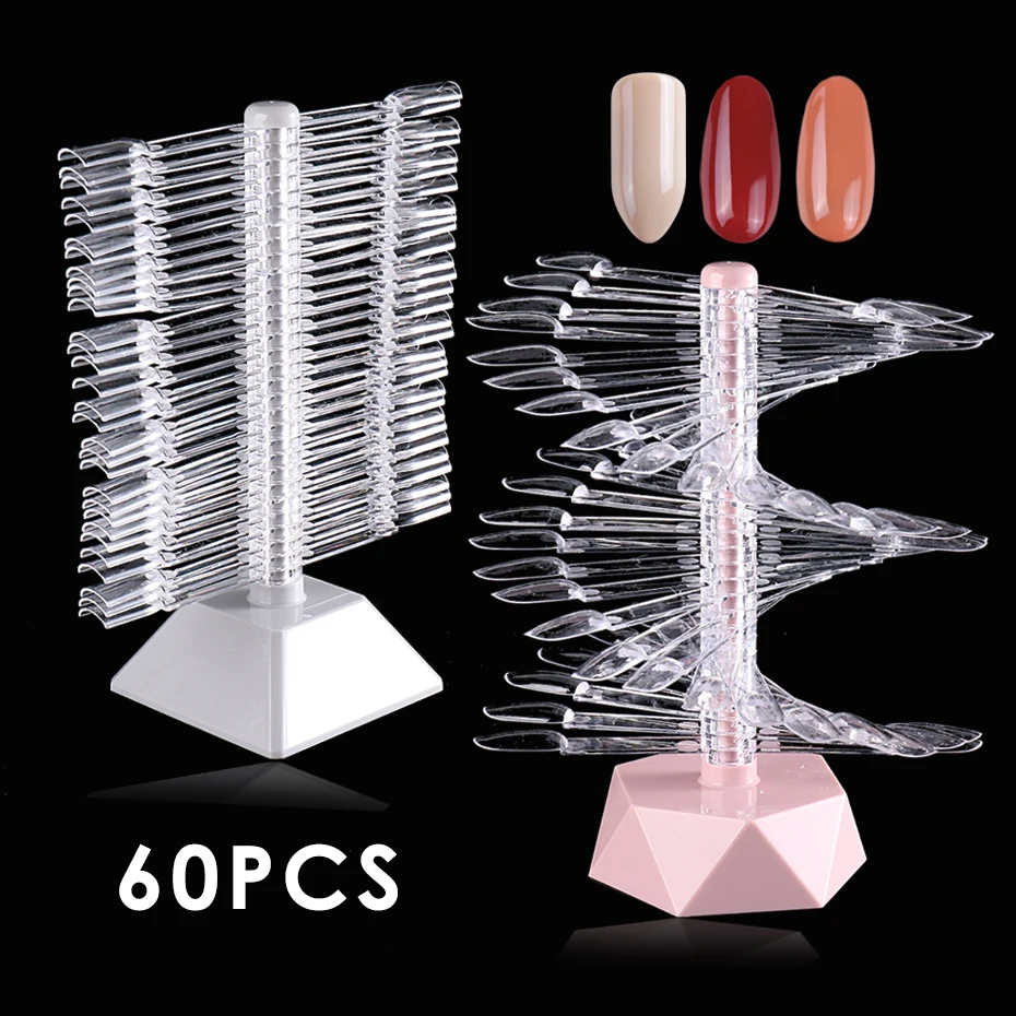 60-32-Tips-Spiral-Nail-Art-Display-Shelf-Gel-Sticker-Showing-Stand ...