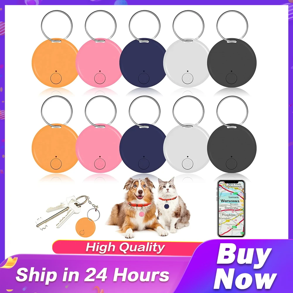 Mini-Bluetooth-GPS-Tracker-Pet-Supplies-Keychain-Wallet-Collar-Tracking ...