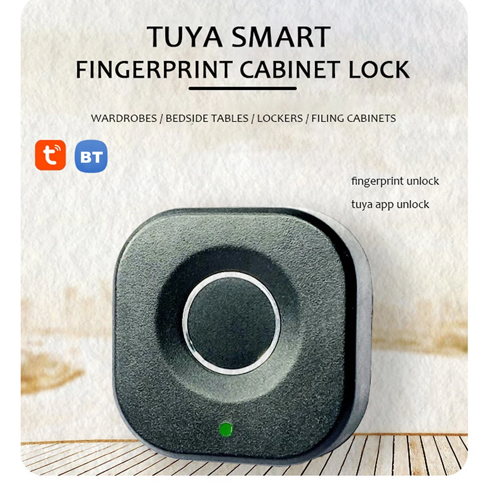 Smart-Drawer-Cabinet-Lock-Tuya-Intelligent-Electronic-Fingerprint-Locks ...
