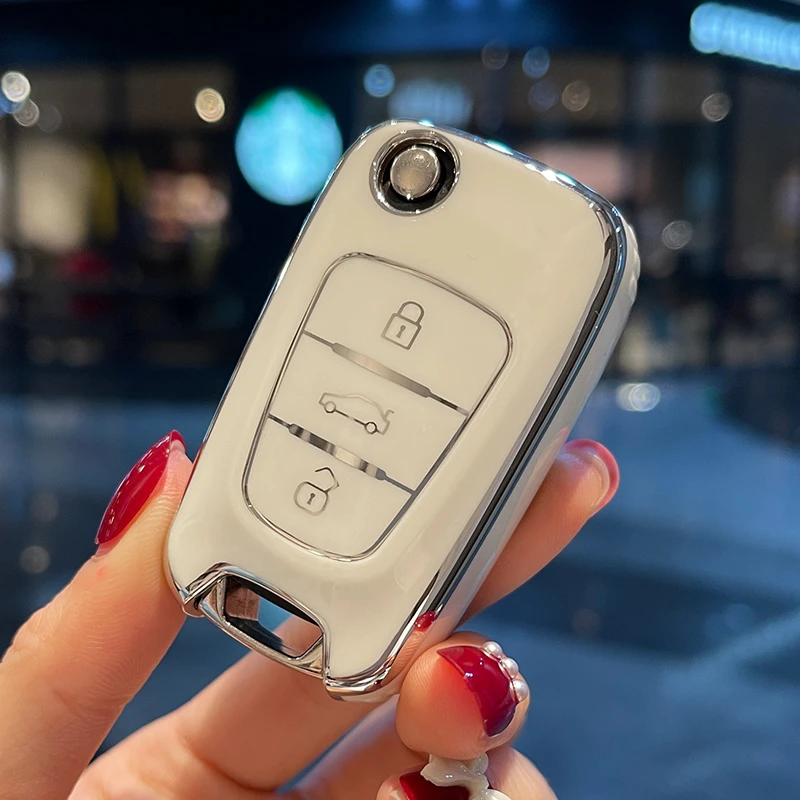 Tpu Car Key Case Fob For Kia Rio Soul Venga Picanto Rio Sorento Ceed ...