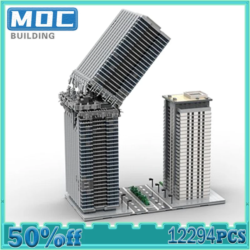 Moc-Building-Blocks-Skyscraper-Collapse-Display-Model-City-Architecture ...