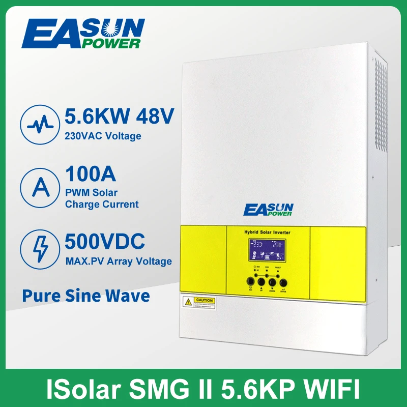 Easun-Power-5600W-Solar-Inverter-220VAC-48V-PV-Input-500Vdc-5-6KW-Power ...
