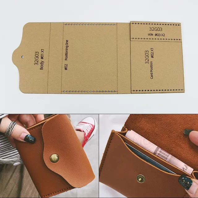Patrones De Carteras De Papel Para Imprimir Patrón Billetera Cartos