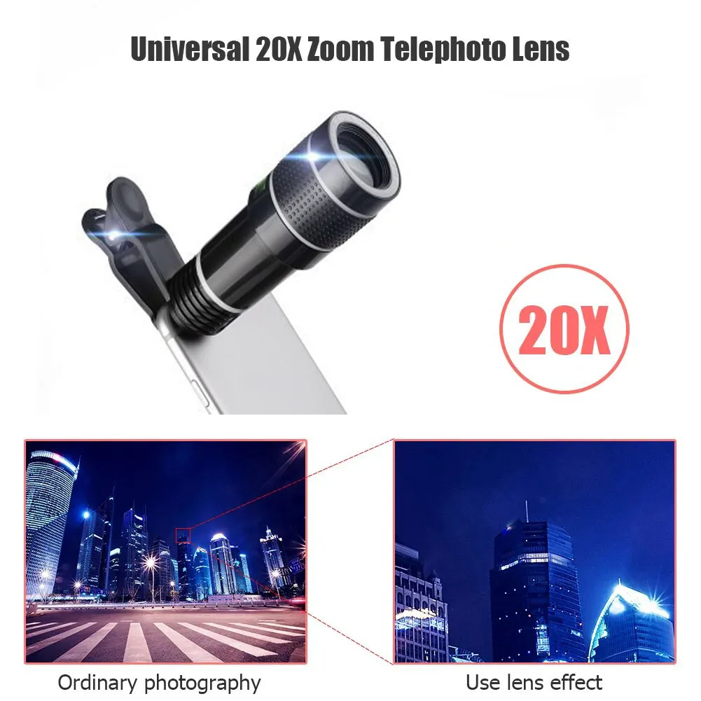 20x-Zoom-Lens-Universal-Phone-External-Camera-Lens-Outdoor-Travel ...