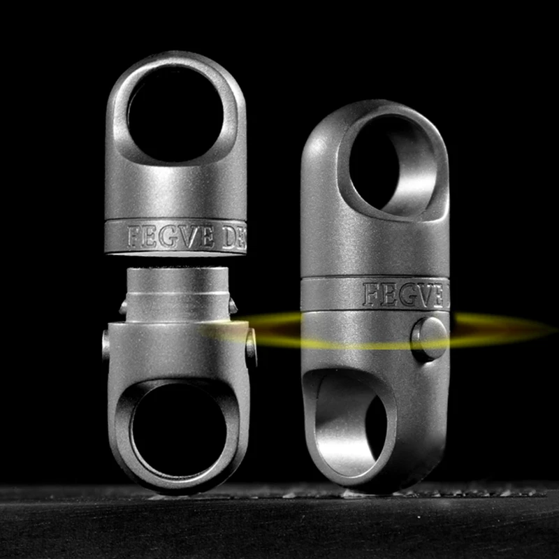 Titanium-Key-Chain-Magnetic-Adsorption-Spin-Rotary-for-Car-Key-Ring ...