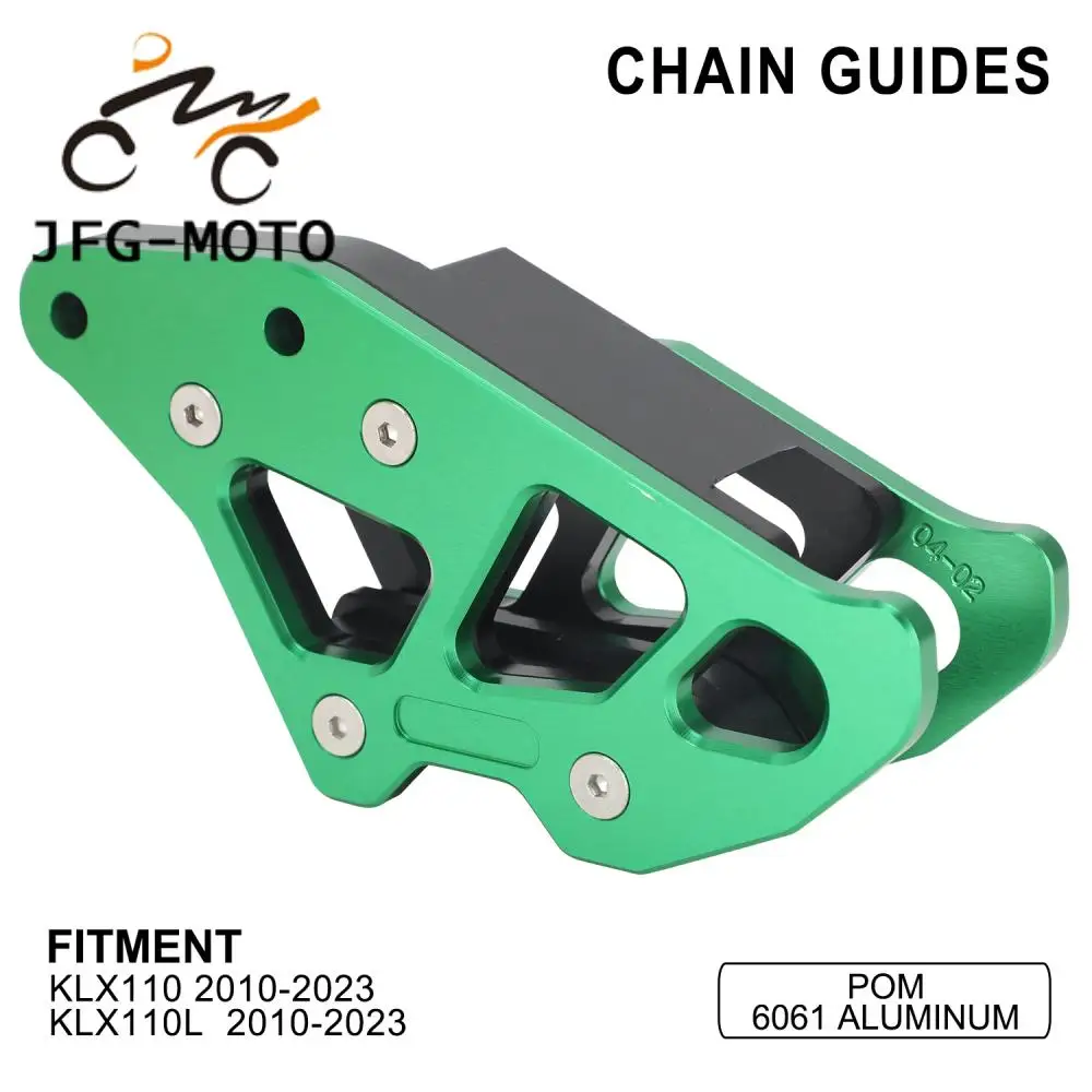 Motorcycle-Parts-Chain-Guard-Guide-6061-Aluminum-for-KAWASAKI-KLX110 ...