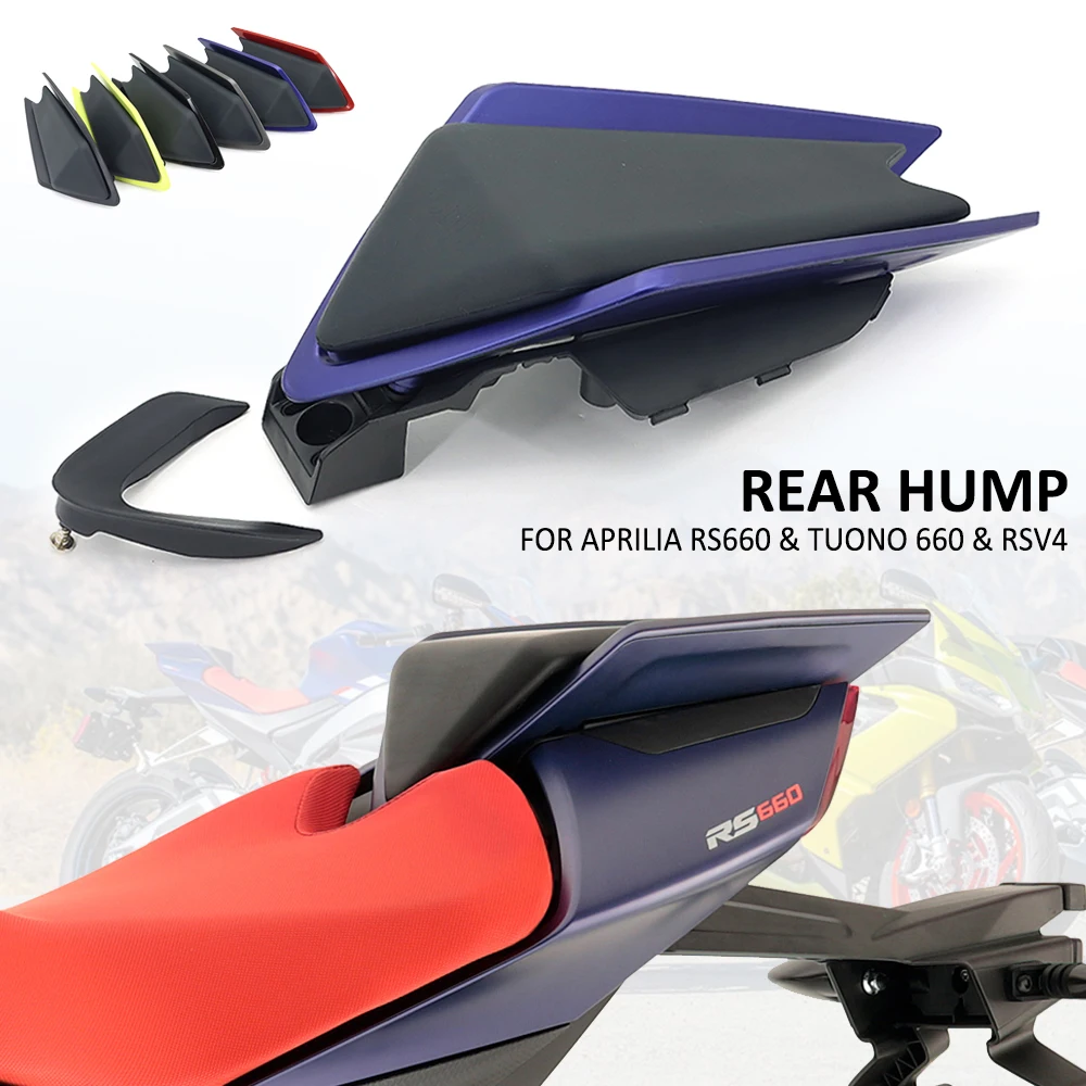 2020-2022-RS660-NEW-Motorcycle-Passenger-Rear-Seat-Cover-Fairing-Seat-Cowl-Hump-Spoiler-FOR ...